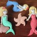 Mermaid Thumb Tacks,beach Office Decor,dolphin Pushpins,mermaid Gifts ...