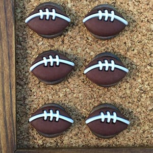 Football Pushpins,thumb Tacks,football Gift Ideas,push Pins,football ...