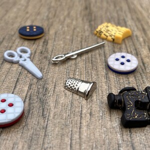 Sewing Magnets,seamstress Gift,quilting Magnets,sewing Themed Gift ...