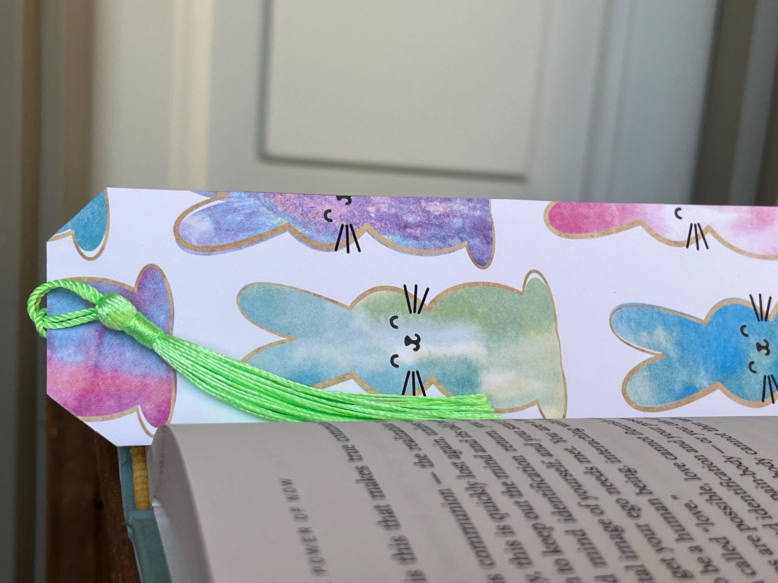 Happy Easter Bunny Bookmark,easter Basket Gifts for Kids,easter Rabbit ...