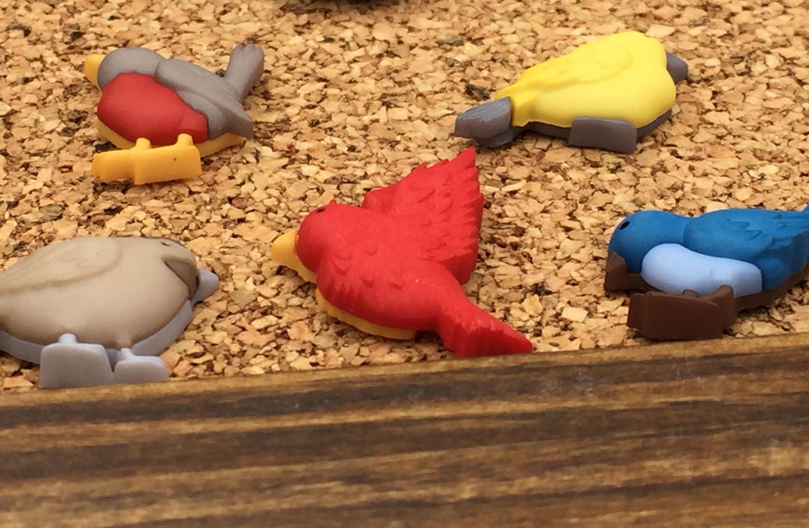 Bird Push Pinsbird Lover Giftthumbtacksbird Gifts for - Etsy