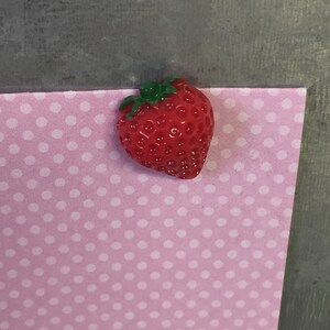 Strawberry Magnets,cute Magnets Food,fruit Magnets,food Magnets,small ...