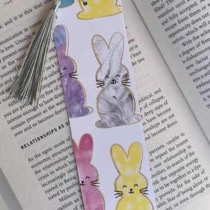 Happy Easter Bunny Bookmark,easter Basket Gifts for Kids,easter Rabbit ...