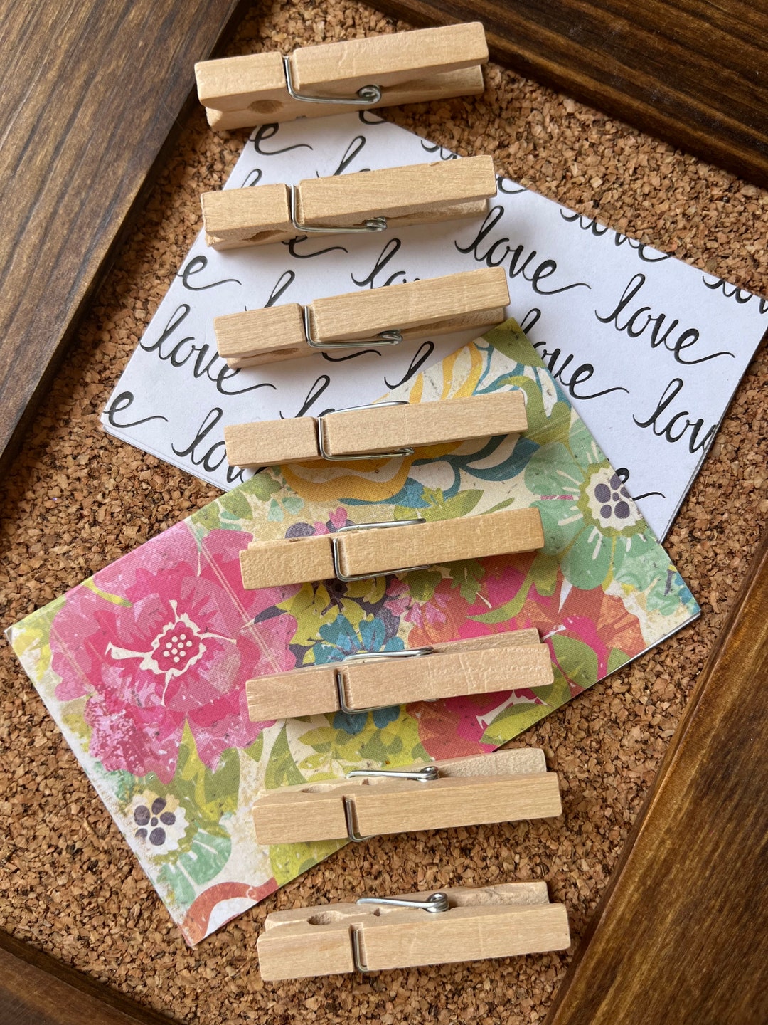 Clothespin Thumbtacks,office Organization for Women Desk,gift for a ...