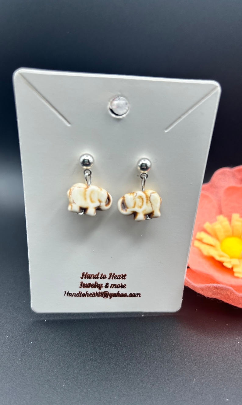 Elephant Earrings - Etsy