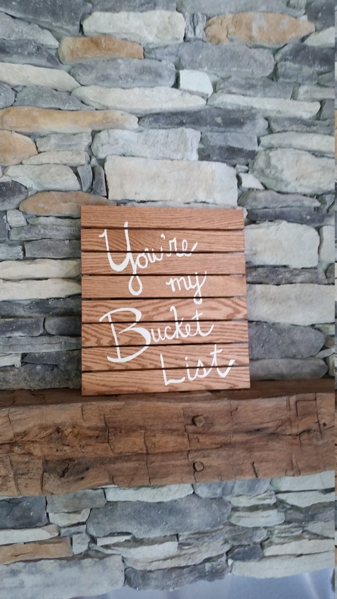 You're My Bucket List Sign Wood Sign Nursery Decor Master Bedroom Decor ...