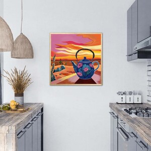 Colourful Outback Room Art Print Wall Art Illustration - Etsy