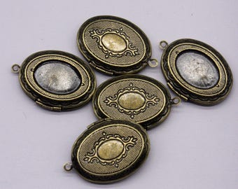 Antique Brass Locket | Etsy