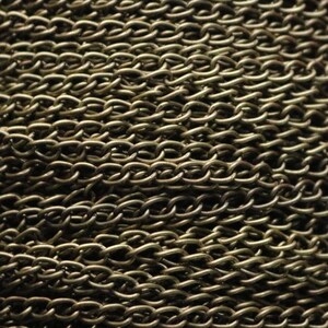 100 Feet Antique Brass BIG Curb Chain 4x6mm Unsoldered Link - Etsy