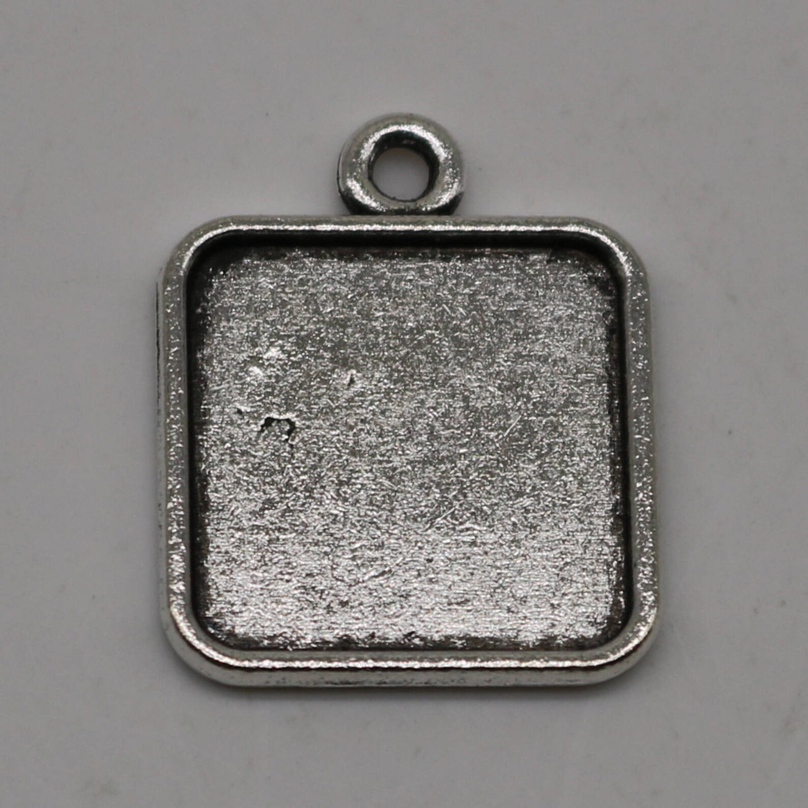 50 Pcs of SQUARE Antique Silver Bezel for 15mmx15mm GLASS - Etsy
