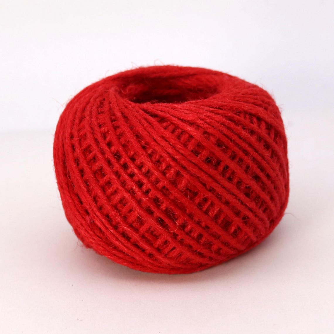 50 Yds Red Twisted Jute Twine 2mm 2 Ply Premium Twine - Etsy