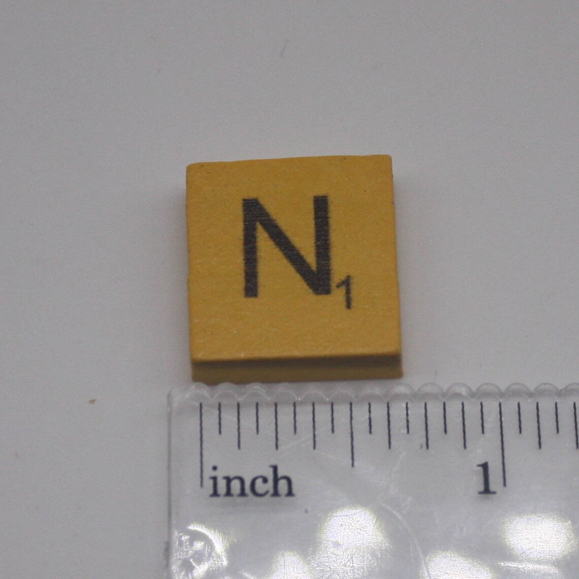 100 Pcs Wooden Scramble Scrabble Letters Tiles YELLOW Color | Etsy
