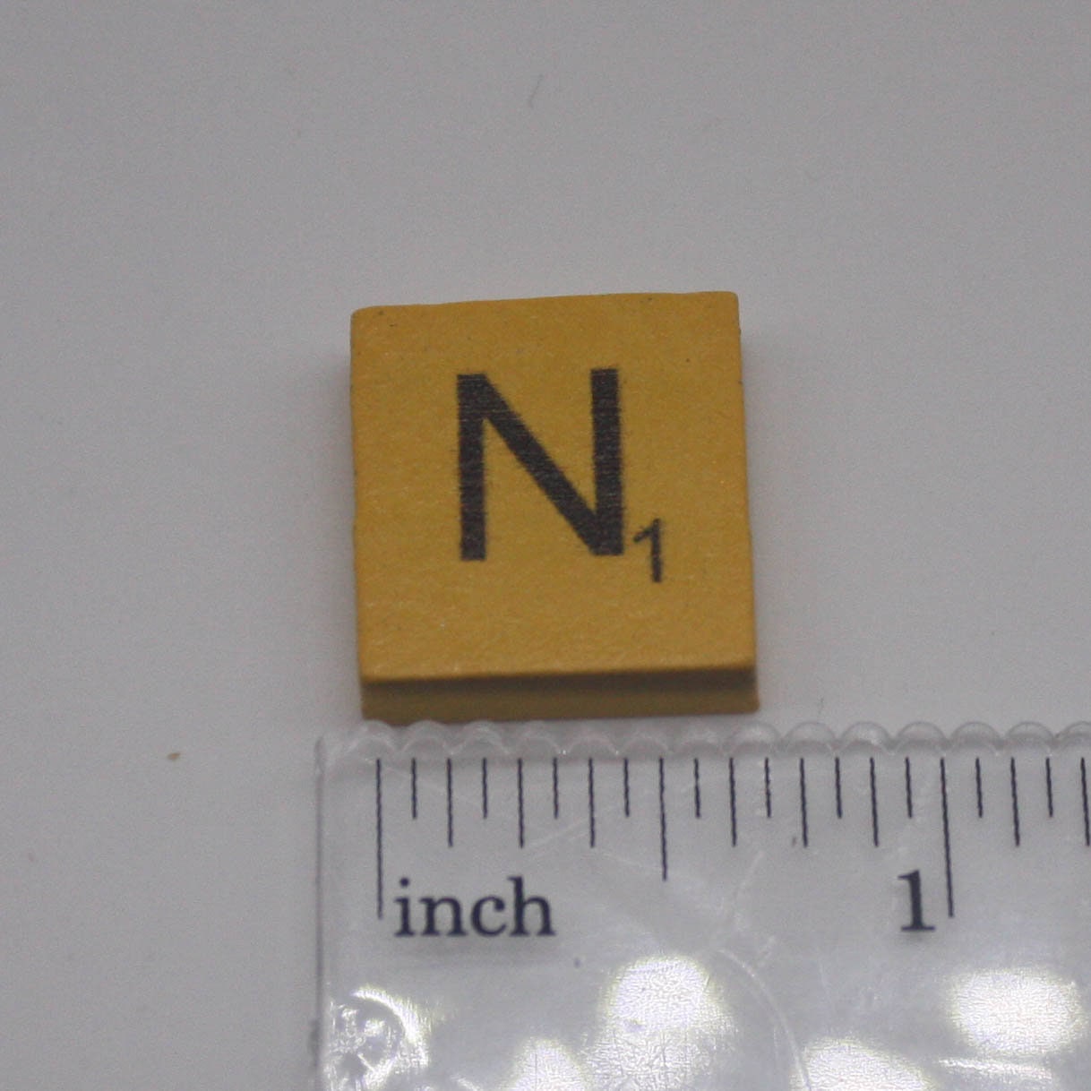 100 Pcs Wooden Scramble Scrabble Letters Tiles YELLOW Color | Etsy