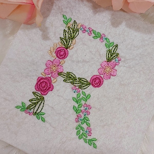 Initial Embroidery - Etsy