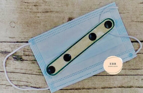 Embroidery Mask ear saver embroidery designs DIGITAL DESIGN. ITH mask ...