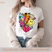 Smiley Face PNG Sublimation Retro Summer Shirt Design Png - Etsy