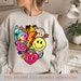 Smiley Face PNG Sublimation Retro Summer Shirt Design Png - Etsy