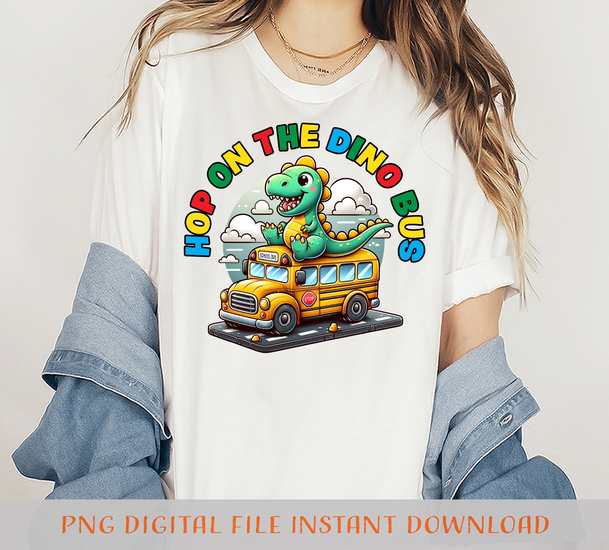 Dino Back to School Clipart: Fun Dinosaur PNG for Kids (instant ...