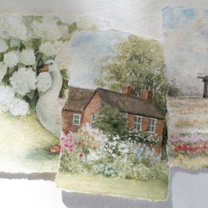 English Cottage Print - Etsy