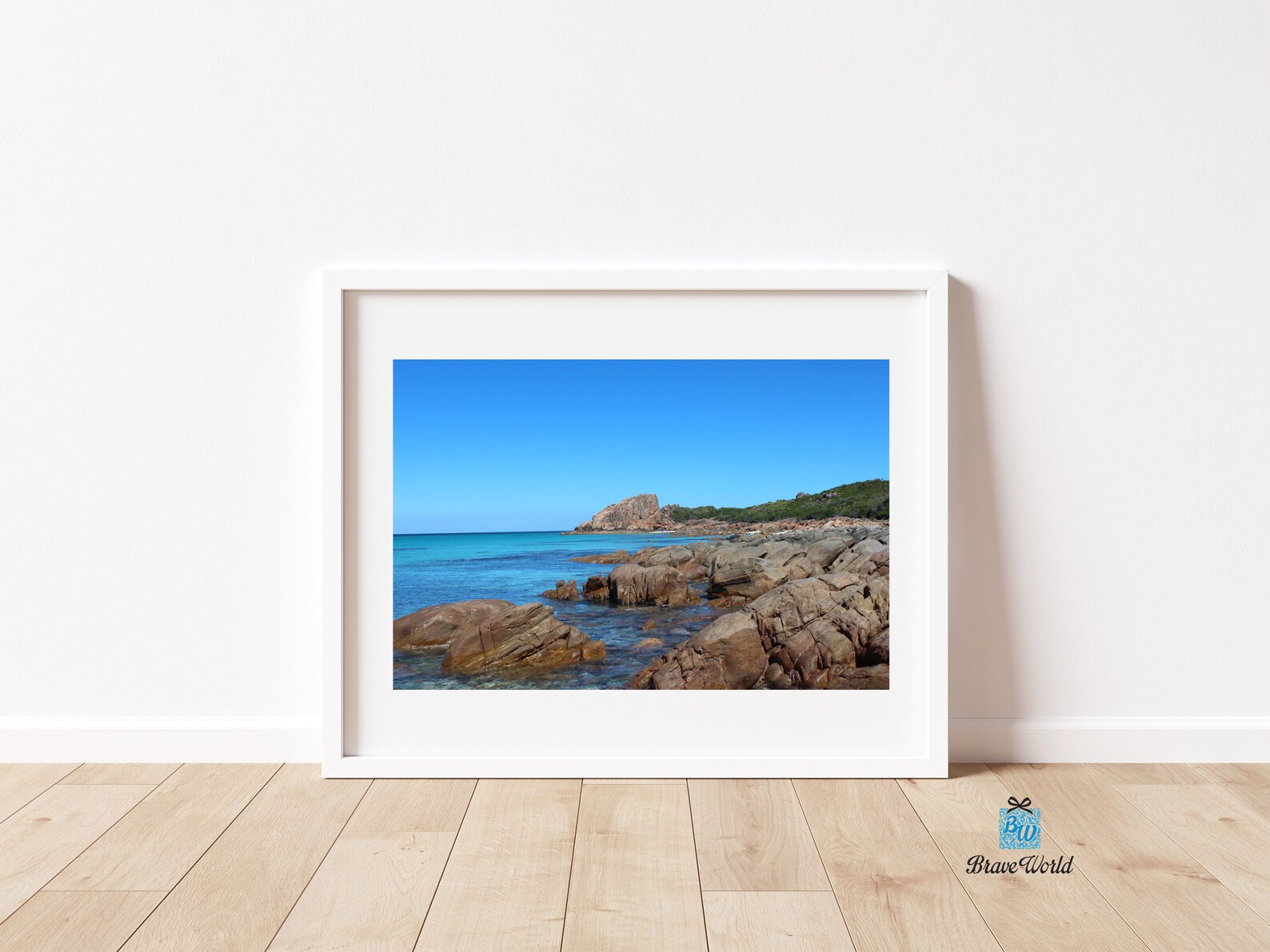 Castle Rock Castle Bay Dunsborough, Western Australia, Coastal Print ...