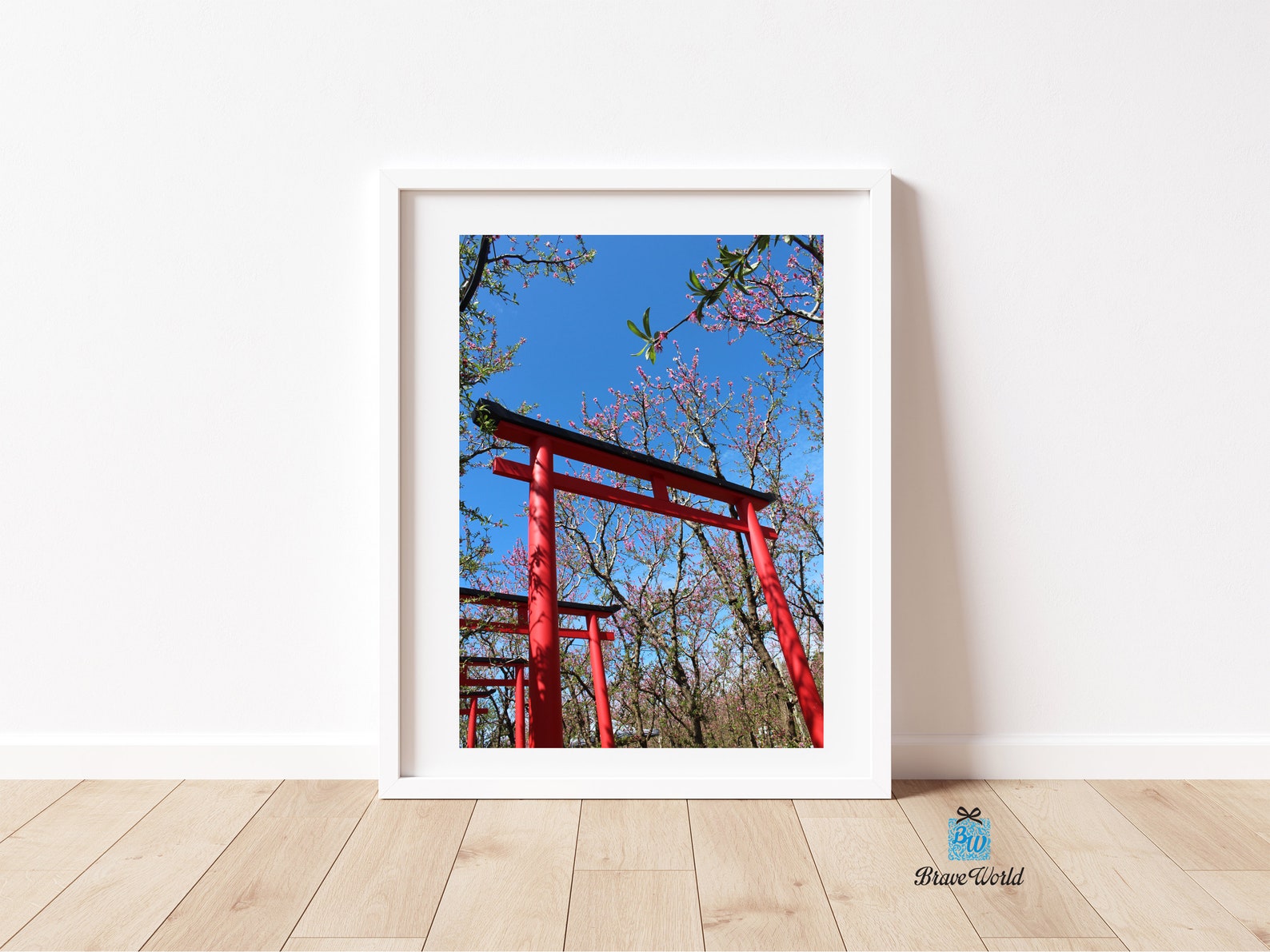 Japanese Torii Gate Japanese Red Arch Shrine Print Torii | Etsy