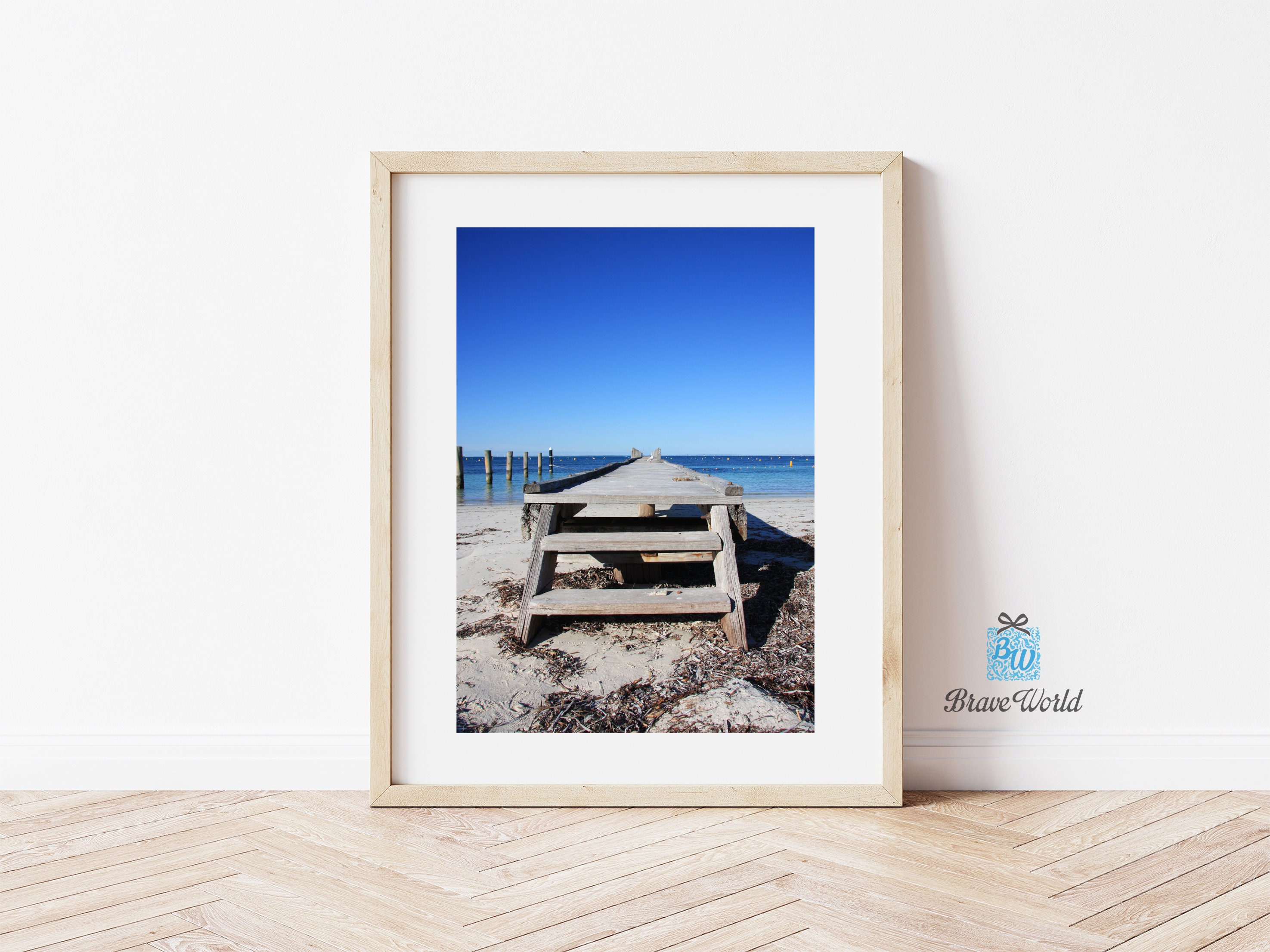 Jetty Rottnest Island Western Australia Photograph Print - Etsy