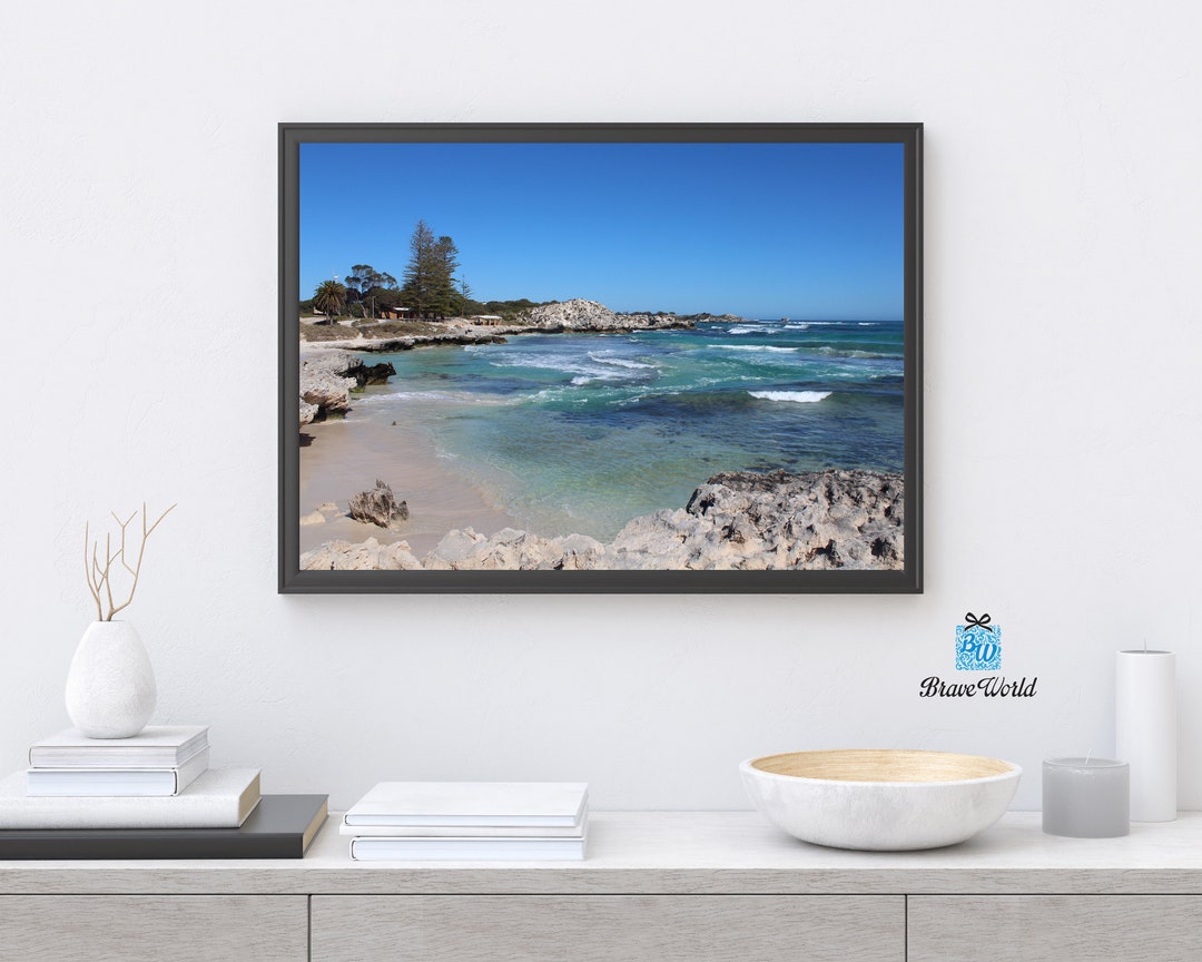 The Basin Rottnest Island Western Australia Photograph Print, Beach ...