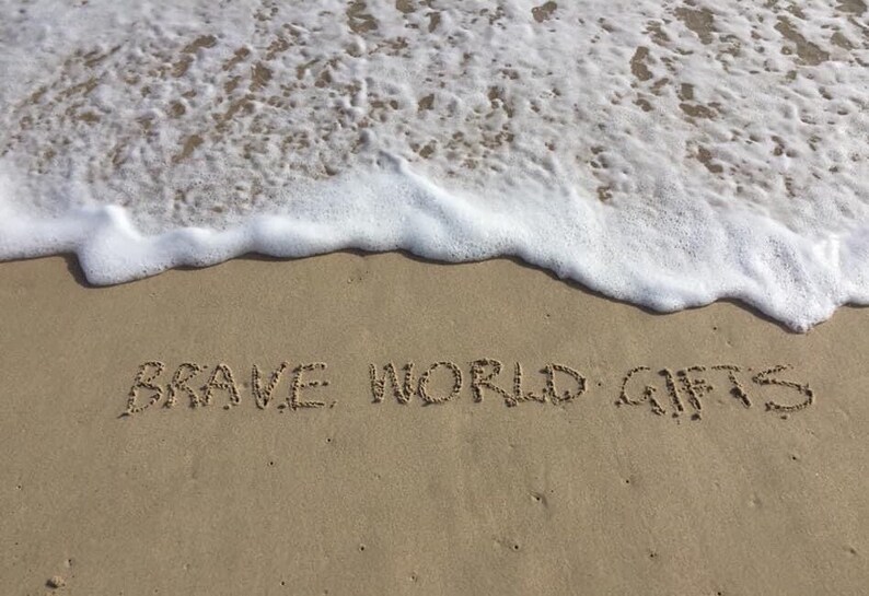 Personalised Name Beach Theme Photograph Print, Personalized Name, Name ...