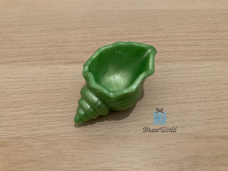 Resin Conch Shell Rainbow Colours Beach Decor Resin Art - Etsy