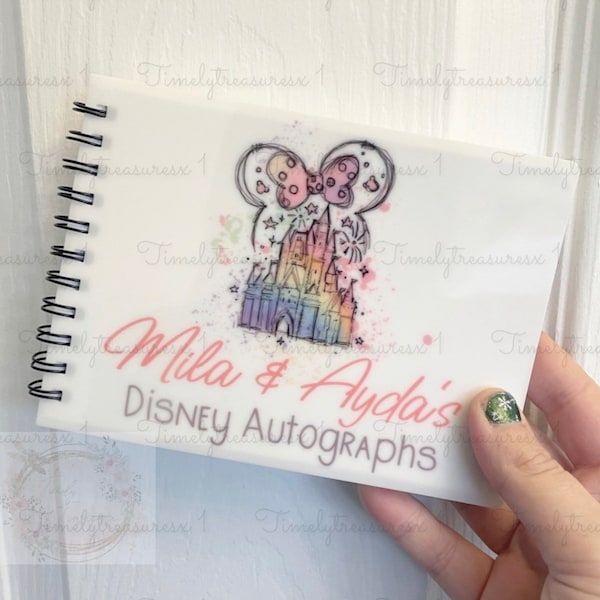 Disneyland Autograph Book - Etsy UK