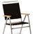 FORMA MARINE Folding Aluminum Beach Chair With Teak Armrests- Textilene ...