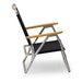 FORMA MARINE Beach Chair Folding Aluminum With Teak Armrests- Textilene ...