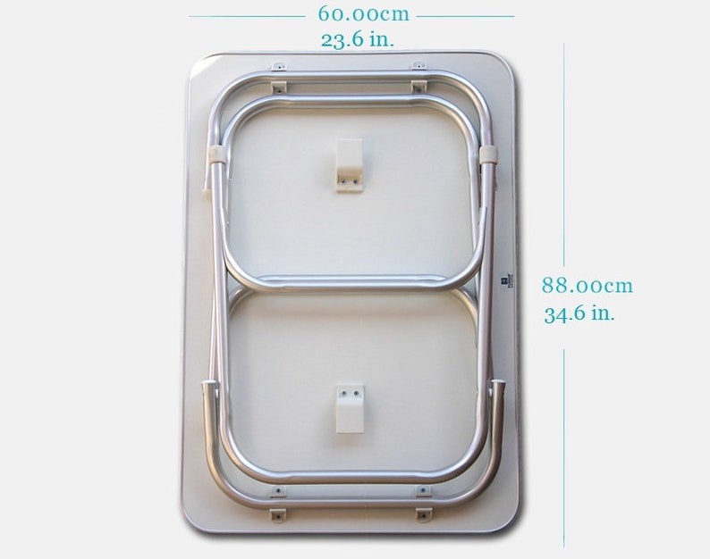 FORMA MARINE Folding Aluminum and Melamine Boat Table 60 X 88 X 61 Cm ...