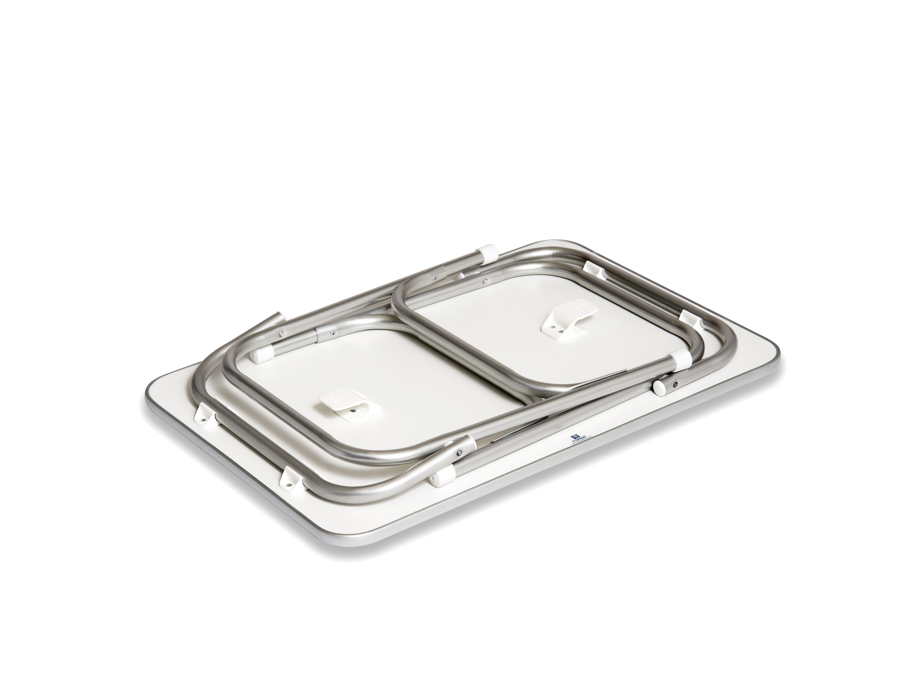 FORMA MARINE Folding Aluminum and Melamine Top Boat Table MARATHON 60 X ...