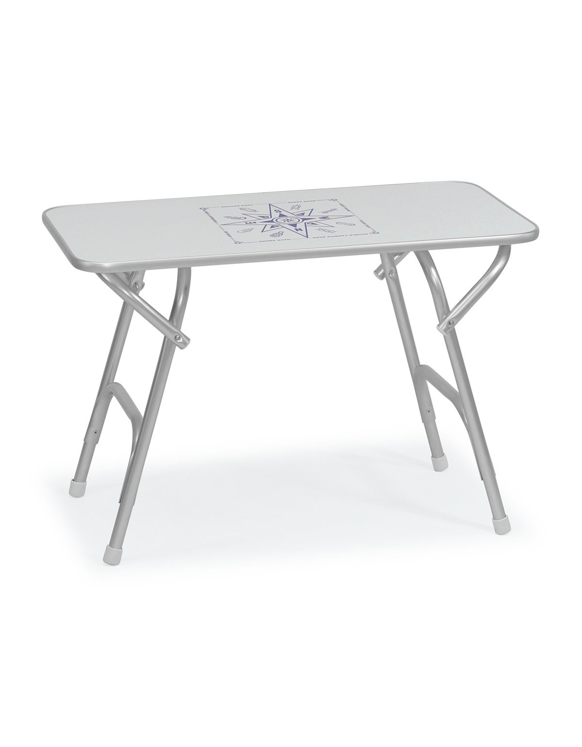 FORMA MARINE Folding Aluminum and Melamine Top Boat Table 44 X 88 X 70 ...