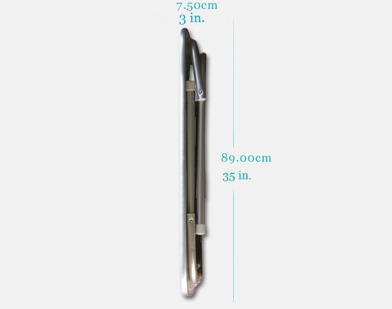 FORMA MARINE Folding Aluminum and Melamine Top Outdoor Table 50.5 X 89 ...