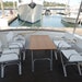 FORMA MARINE Folding Aluminum and Teak Boat Table 62 X 88 X 61 Cm-m400t ...