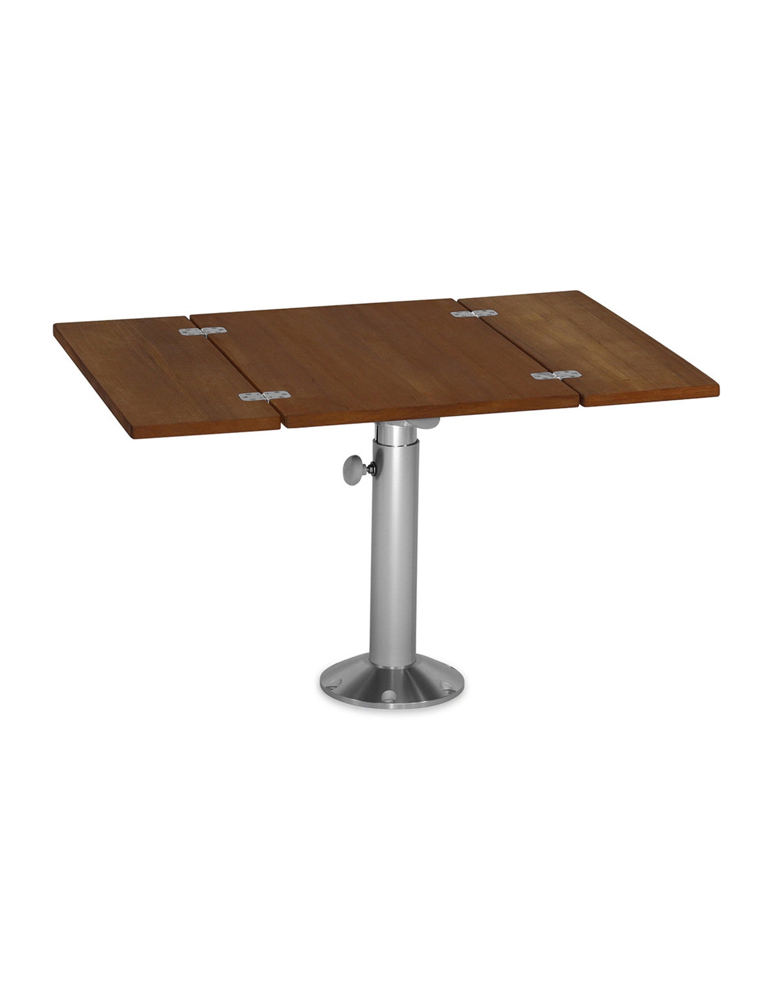 FORMA MARINE Teak Veneer Foldable Cockpit Table Top - Open 66x90 Cm or ...
