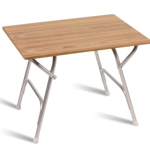 FORMA MARINE Folding Aluminum and Teak Boat Table 62 X 88 X 61 Cm-m400t ...