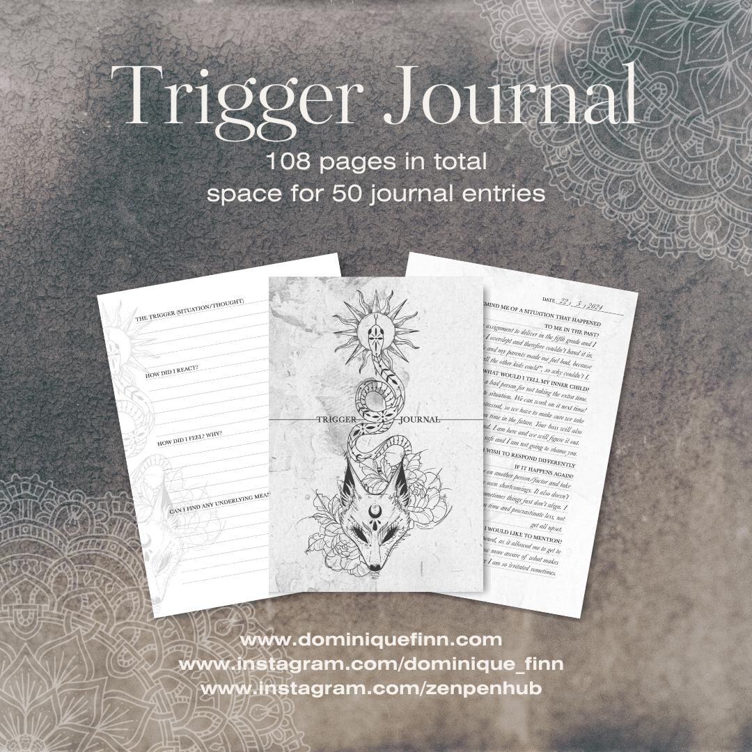 Trigger Journal Digital Download for Self-reflection and Emotional ...