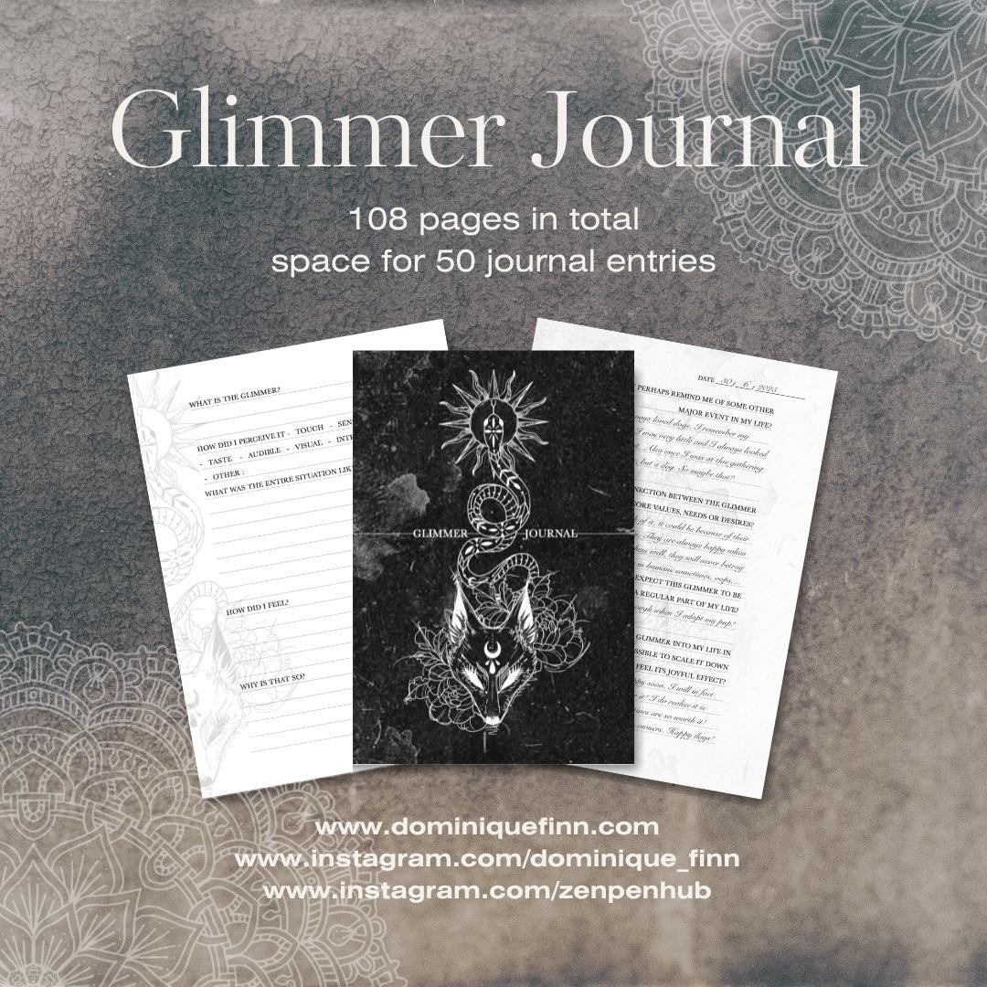 Glimmer Journal Digital Download for Self-reflection and Self-growth - Etsy