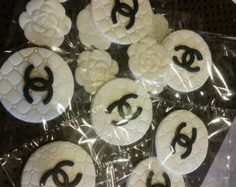 Chanel cake topper | Etsy