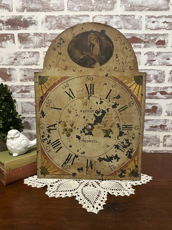 Grandfather Clock Face Plate