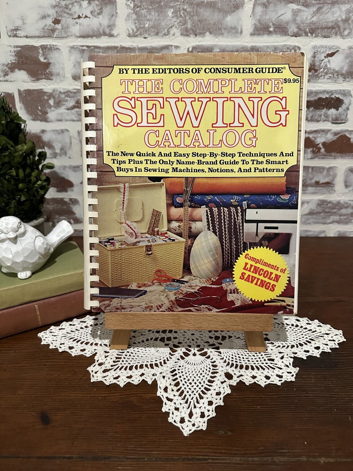 The Complete Sewing Catalog Spiral Bound Book 1979 | Quick & Easy Step ...