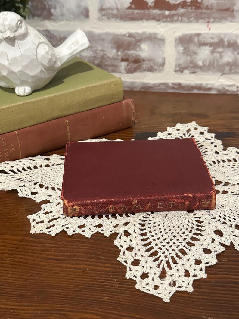 Antique 1890s Leather Binding the Temple Shakespeare Books Your Choice ...