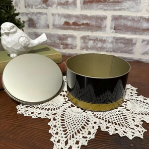Vintage Avon Jasmine Dusting Powder Tin Can | Floral Flower Design ...