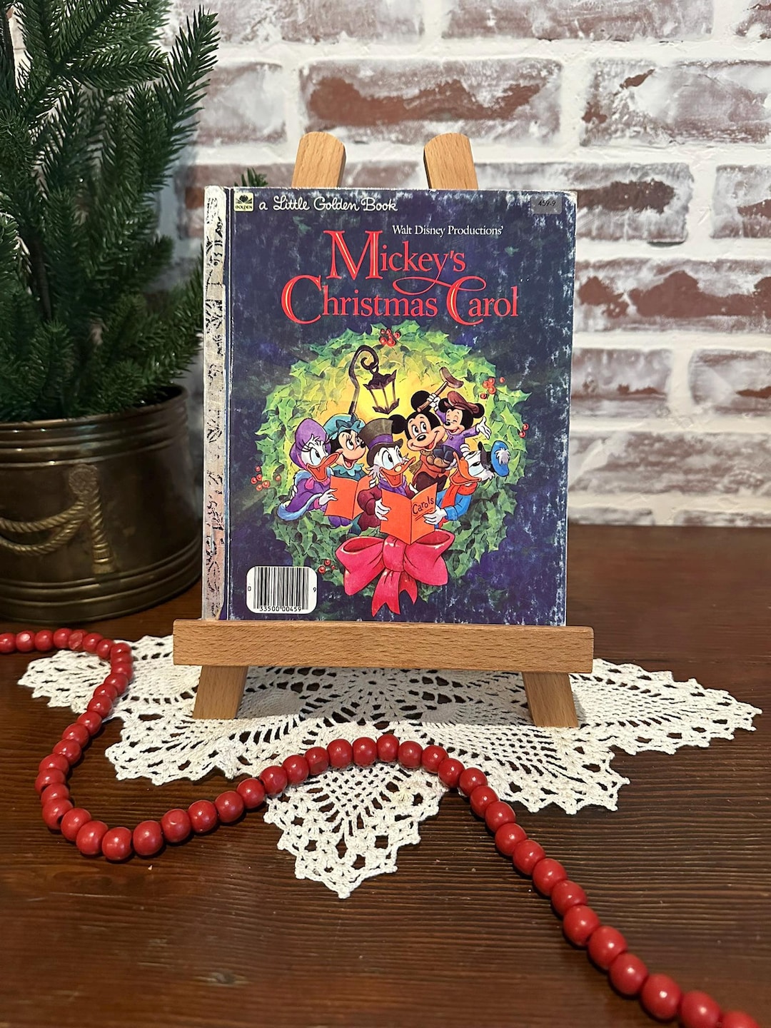 Vintage 1983 Mickeys Christmas Carol by Little Golden Book | Christmas ...