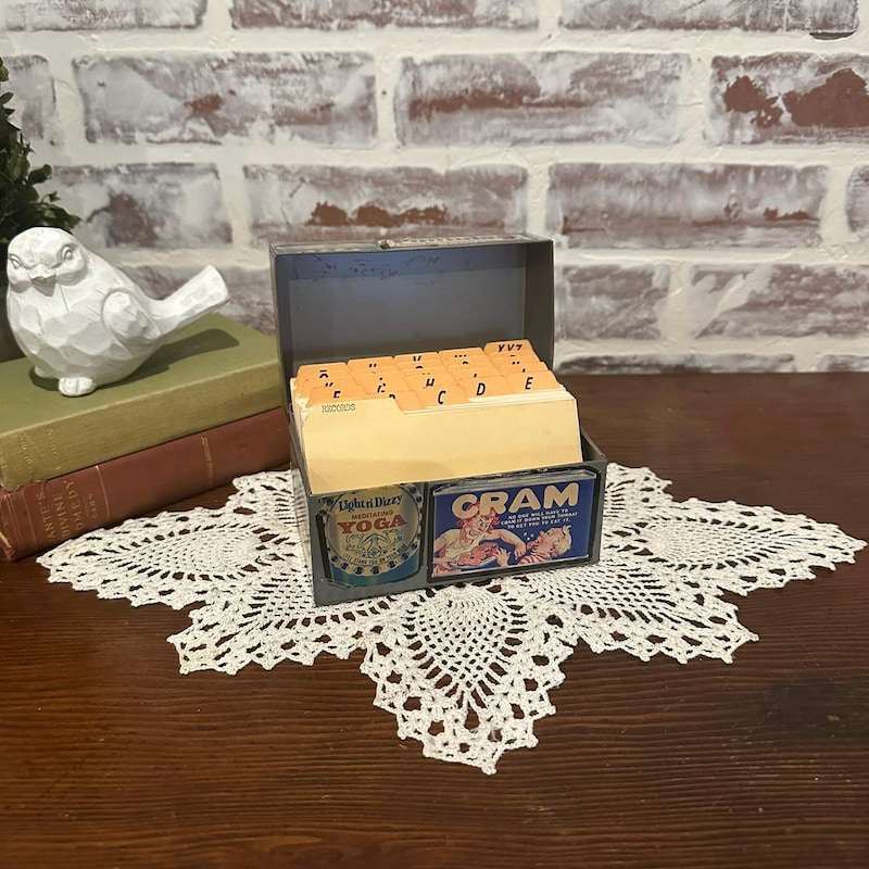 Vintage handwritten recipe index cards - Etsy.de