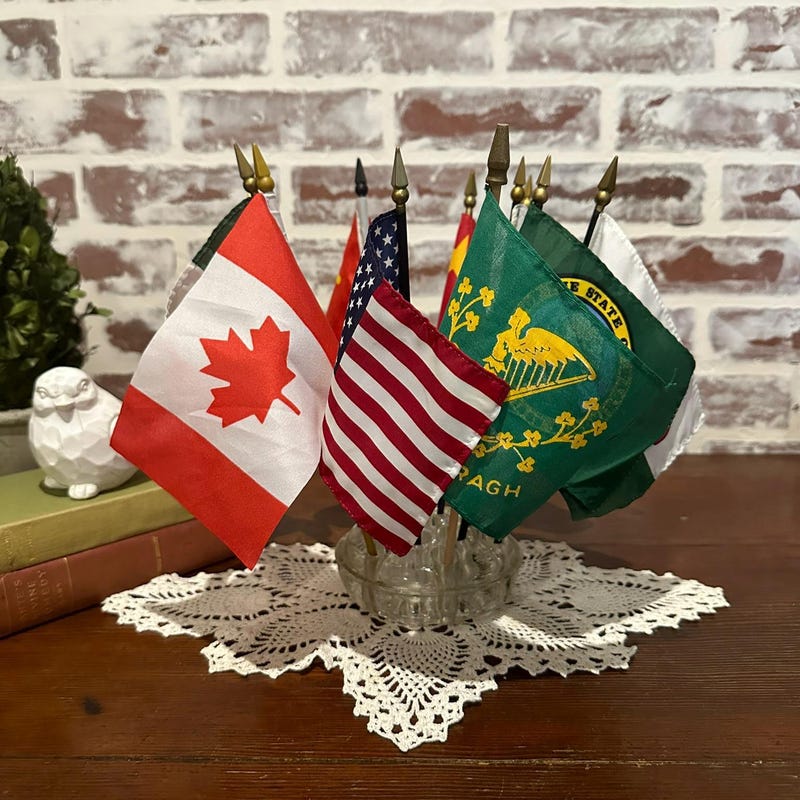 Mini Historical Us Flags - Etsy