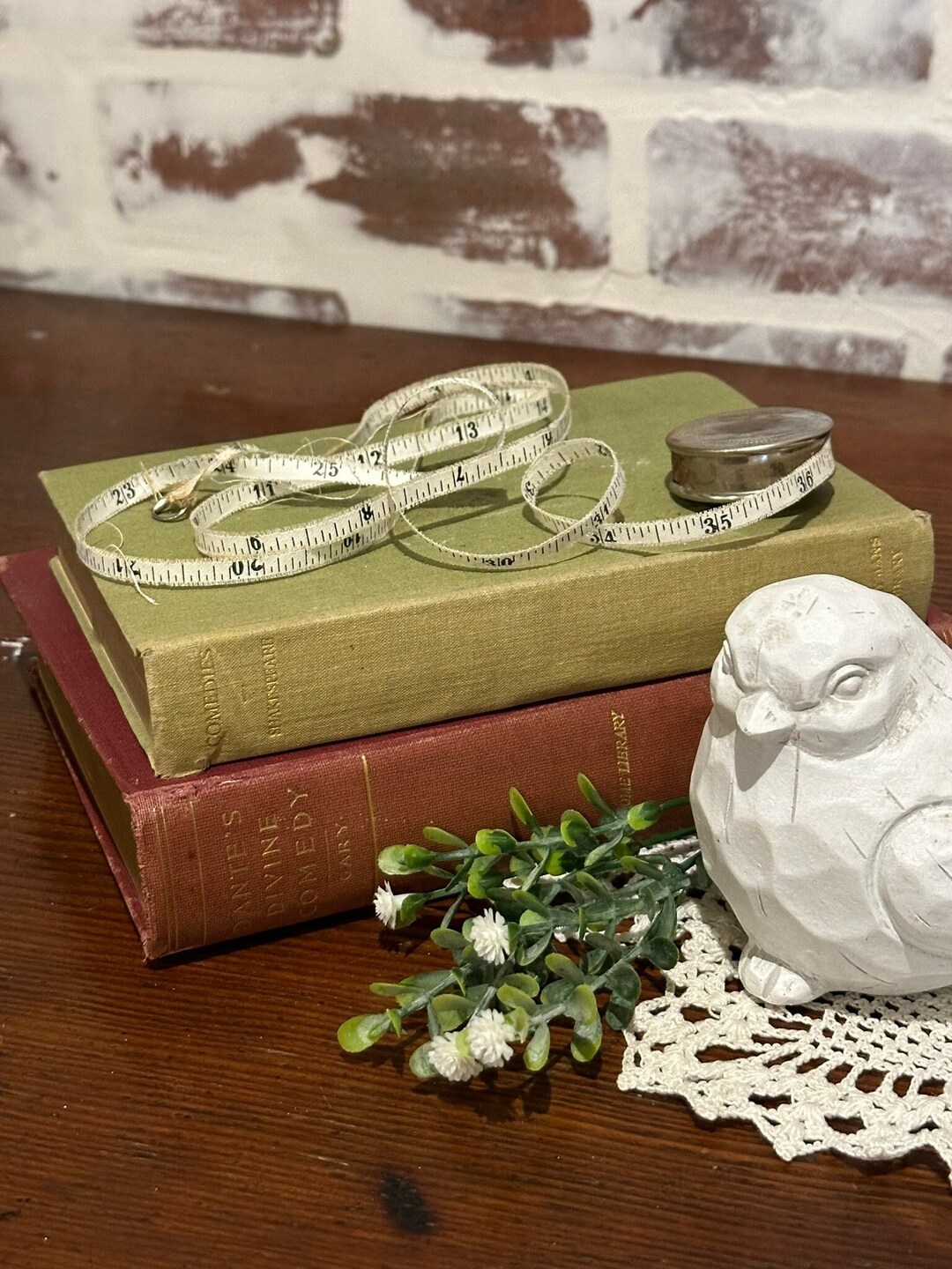 Vintage Small Round Silver Tone Metal Retractable Measuring Tape | Made ...